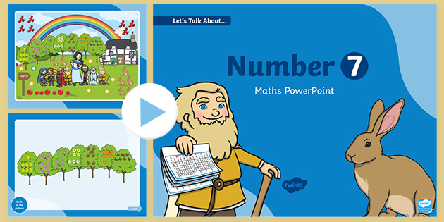 👉 Talk About Number 7 Maths PowerPoint (teacher made)