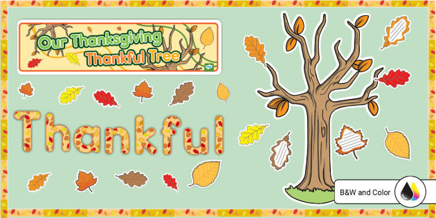 Thankful Trees | twinkl.com