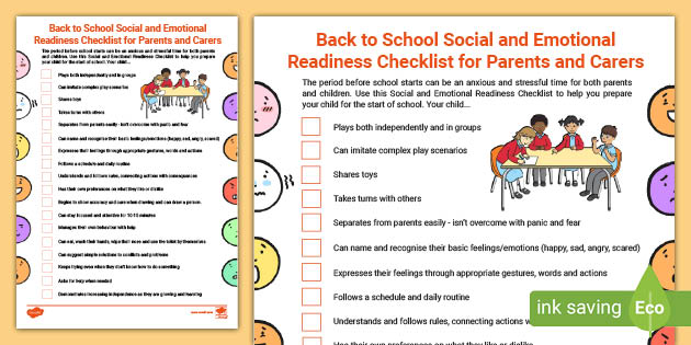 FREE! - Social And Emotional Development Checklist For Parents