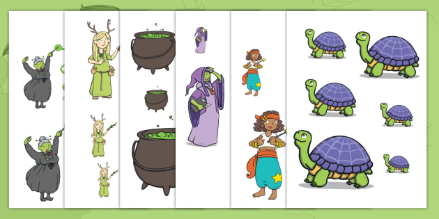 A Magical Muddle Size Ordering (teacher made)