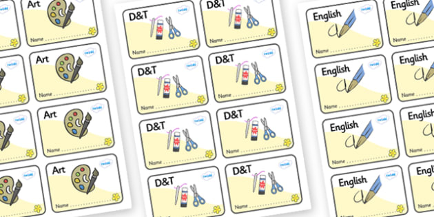 FREE! - Buttercup Themed Editable Book Labels (teacher made)