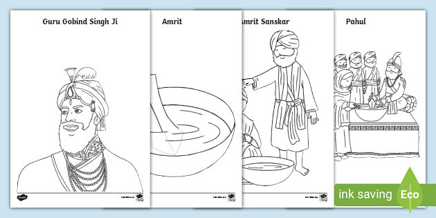 Vaisakhi Colouring Pages (teacher made)