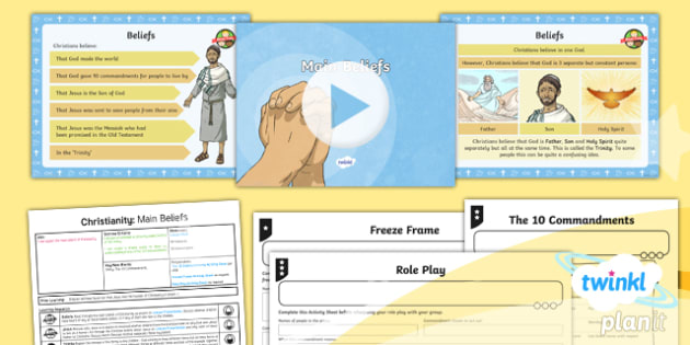 RE: Christianity: Main Beliefs Year 4 Lesson Pack 2