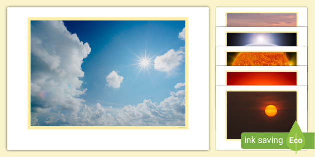 The Sun Display Photos (teacher made)