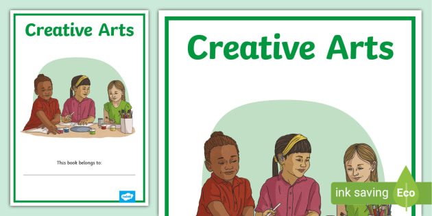 Creative Arts Book Cover Page (teacher made)
