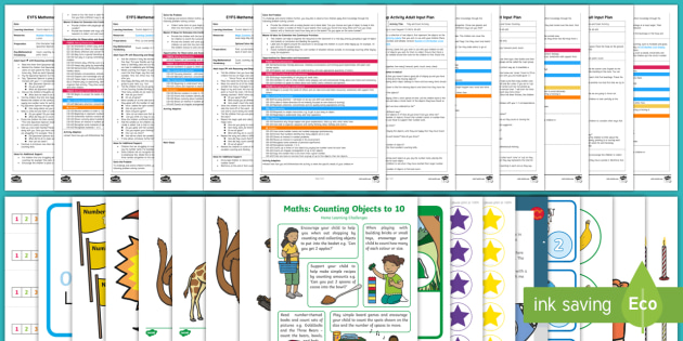 EYFS Maths: Counts Objects to 10 EYFS Adult Input Planning and Resource ...