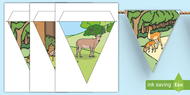 Deer Display Bunting
