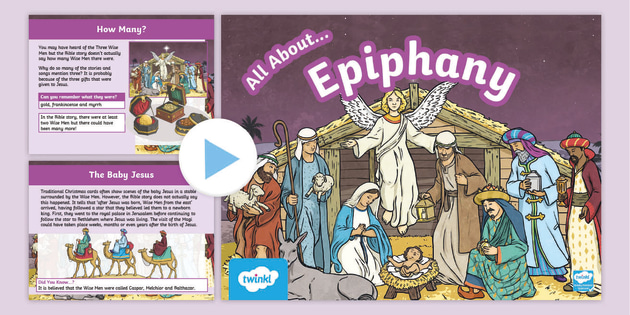 KS2 All About Epiphany PowerPoint | RE Teaching Resources