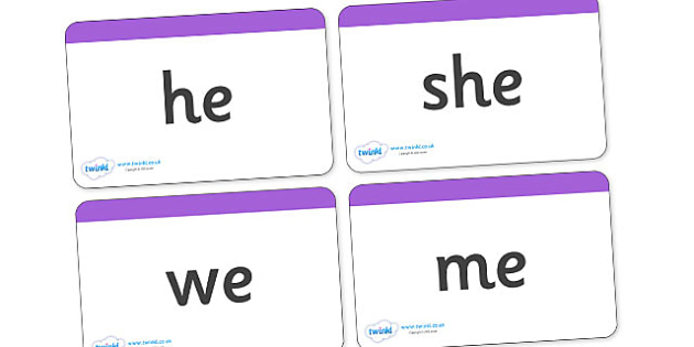 Phase 3 Decodable / Tricky Word Cards - Tricky word cards