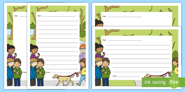 Writing a Letter Activity