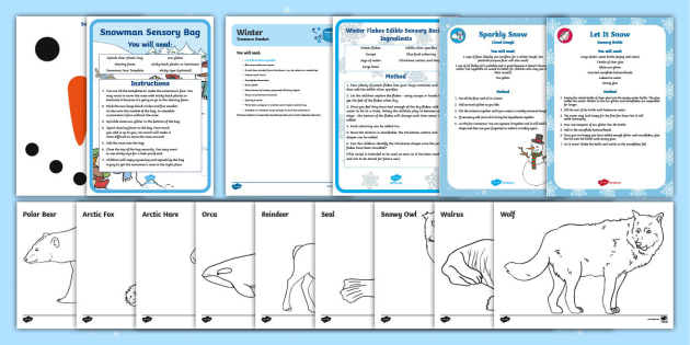 EYFS Winter Resource Pack (Ages 0-2)