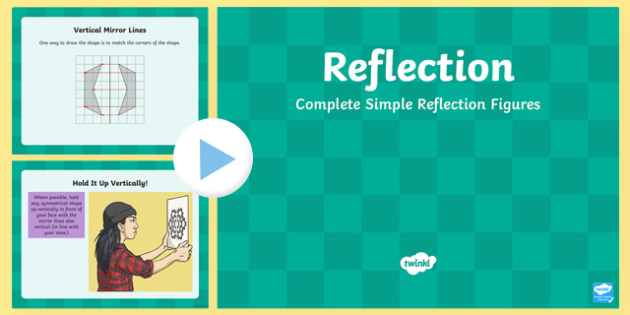 Geometry: Complete Simple Symmetric Figures PowerPoint