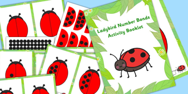 FREE! - Ladybird Number Bonds Activity Booklet