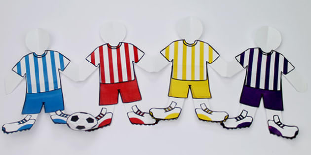 Football Team Paperchain Activity (creat de profesori)