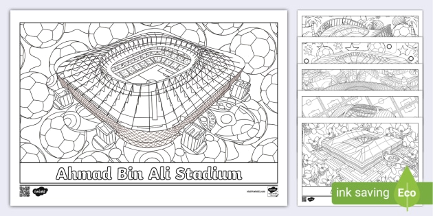 soccer stadium coloring pages