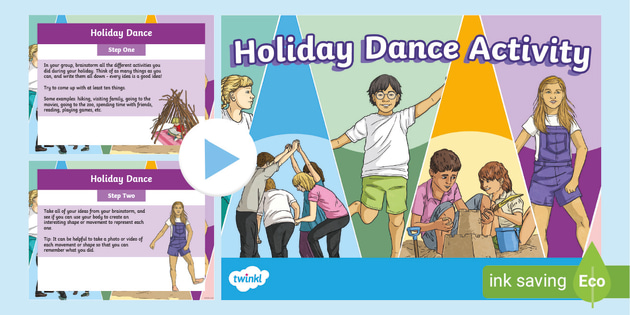 Holiday Dance Activity Presentation (teacher made)