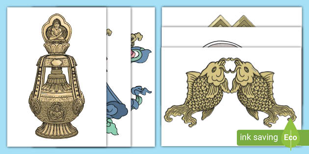 Buddhism - Symbols - Display (Teacher-Made)