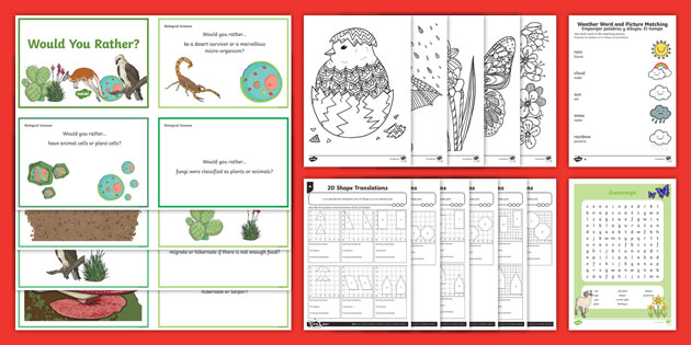 FREE! - Home Learning Pack Year 6 Week 3 (teacher made)
