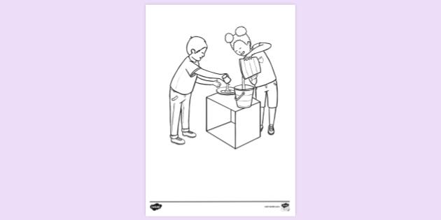 FREE! - Play Time Voice Colouring Sheet | Colouring Sheets