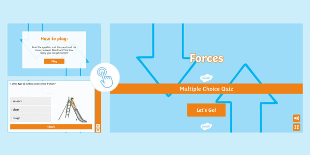 Science Forces Quiz • Twinkl.com.au