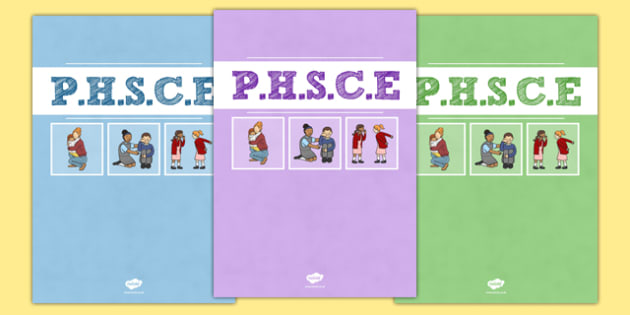 PHSCE Divider Covers (teacher made)