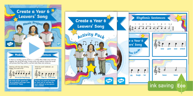 👉 KS2 Create Year 6 Leavers' Songs Music Project Pack