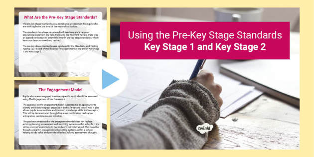 Pre-Key Stage Standards Information PowerPoint