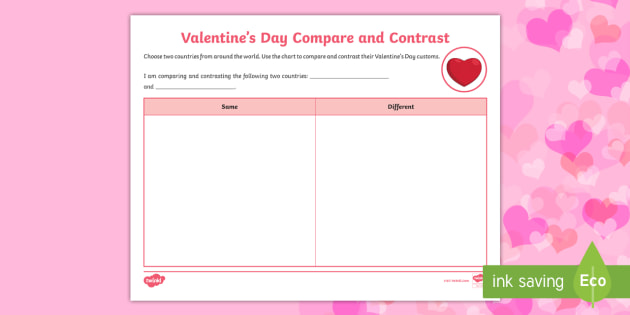 Valentine's Day: Comparing Customs Around the World Activity
