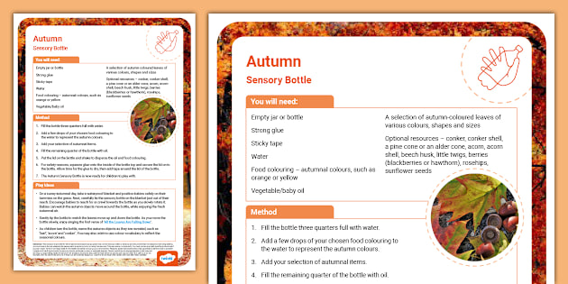 Sensory Play Activities | twinkl.co.uk