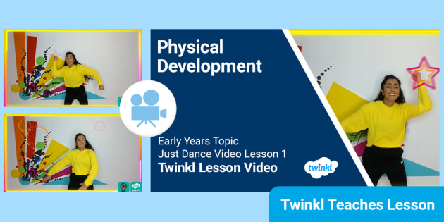 FREE! - Get Moving with Just Dance Video Lesson 1 | EYFS Topics