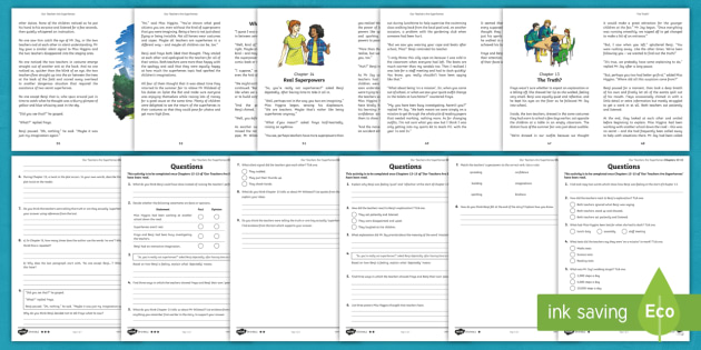 KS2 Superhero Story Differentiated Reading Comprehension Activity