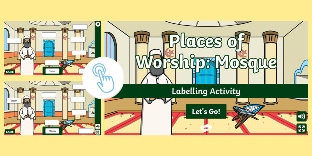 Interactive Mosque | Places of Worship Labelling Activity