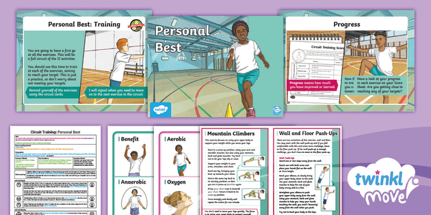 Personal Best PE Lesson I Year 4 Twinkl Move I KS2 Circuits