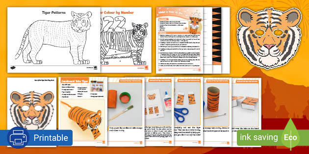 Terrific Tigers | Chinese New Year Activity Pack