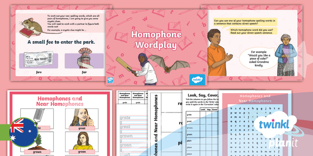 Year 3 Spelling: Homophones and Near Homophones Lesson 3
