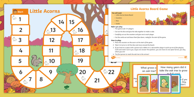 Little Acorns Board Game