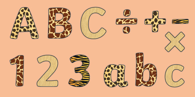 Wild About Reading! - Display Lettering (teacher made)