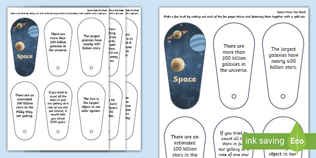 Space Facts Fan Book