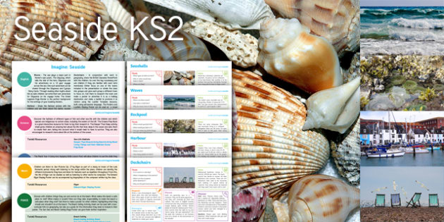 Imagine Seaside KS2 Resource Pack - seashells, waves, rockpool
