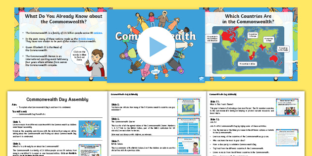 Commonwealth Day Assembly Pack