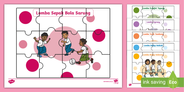 Indonesian Independence Day Games Jigsaw Puzzle Pack