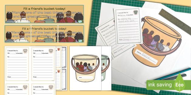 International Day of Friendship Bucket Filler Activity / Display