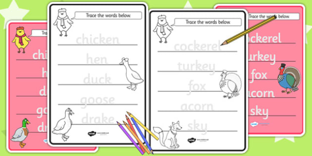 Chicken Licken Story Worksheets | Chicken Licken | Twinkl