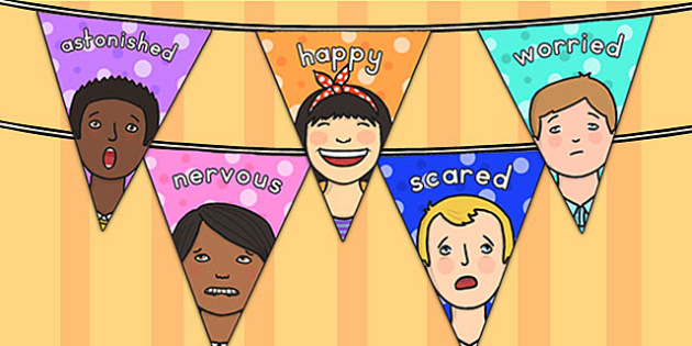 Emotions Display Bunting (teacher made)