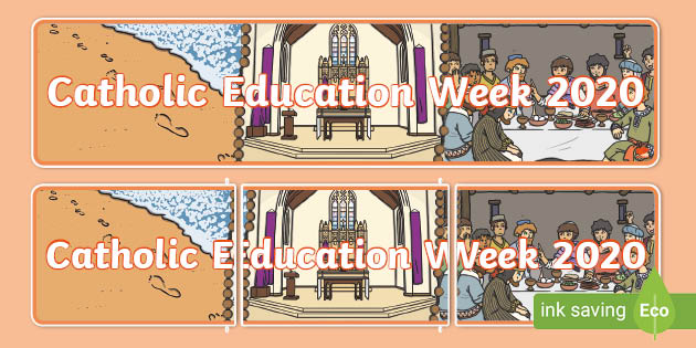 Catholic Education Week 2020 Display Banner