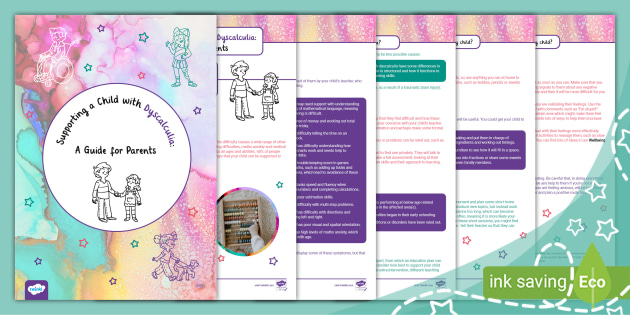 Supporting a Child with Dyscalculia: A Guide for Parents