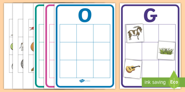 * NEW * GOCK Sorting Cards - phonics, initial sounds, reading, fast ...