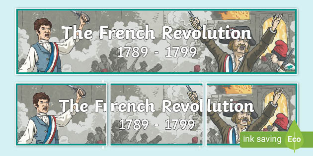 French Revolution Display Banner
