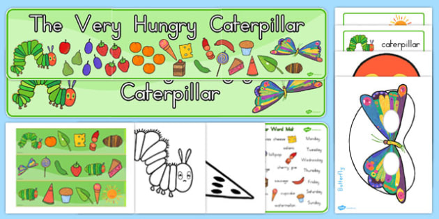 Story Sack to Support Teaching on The Very Hungry Caterpillar