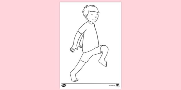 FREE! - Leap Colouring Sheet | Colouring Sheets